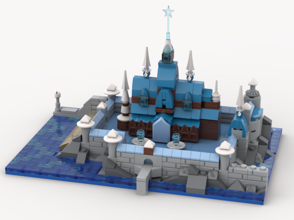 LEGO MOC Mini Arendelle Castle (Frozen) by Chricki | Rebrickable ...