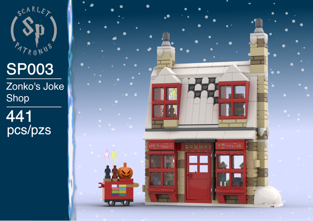 LEGO MOC Zonko's Joke Shop - SP003 by ScarletPatronus | Rebrickable ...