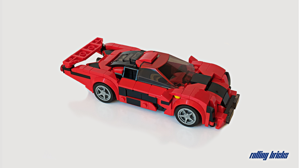 LEGO MOC 76895 Le Mans Racer by RollingBricks | Rebrickable - Build ...