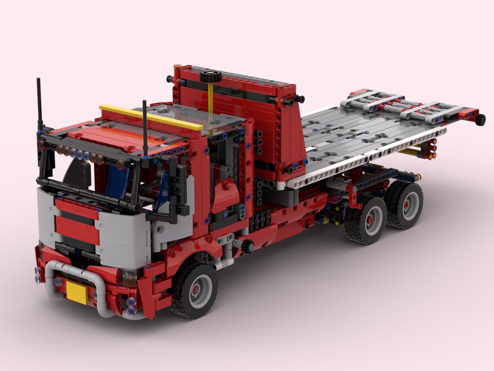 LEGO MOC Double Cab Recovery Truck by Matt Cox 1971 | Rebrickable ...