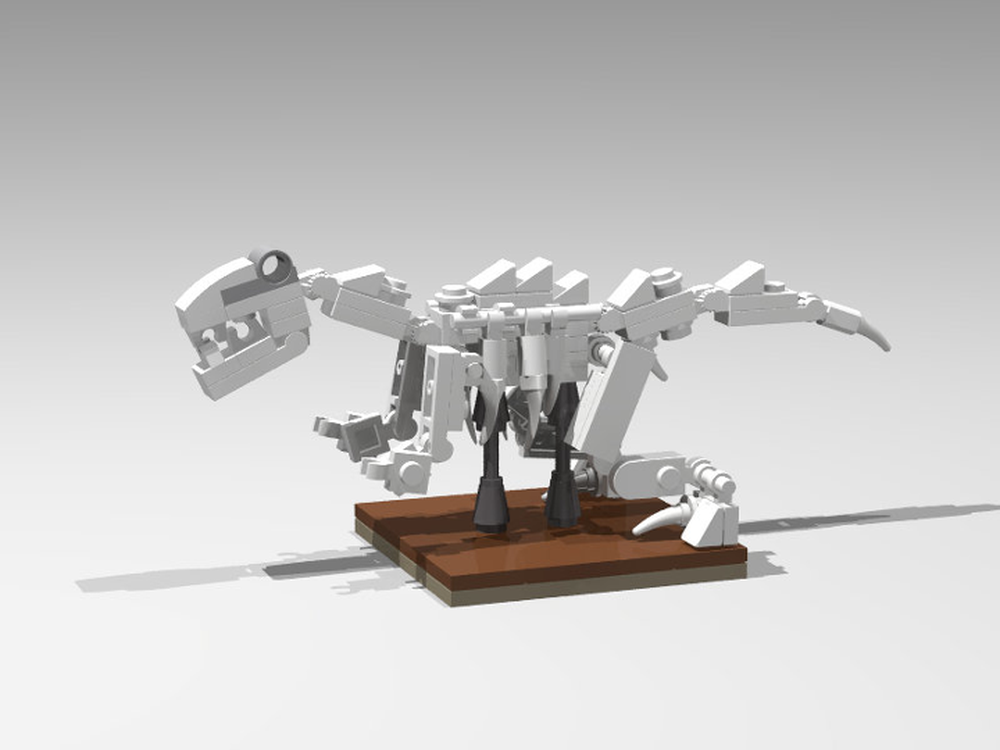 Lego Moc Fossil Velociraptor By Drmattbricks Rebrickable Build With