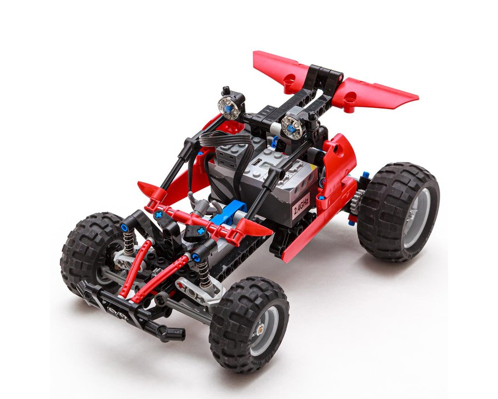 Lego Moc 8048 Buggy Rc Mod By Klimax Rebrickable Build With Lego