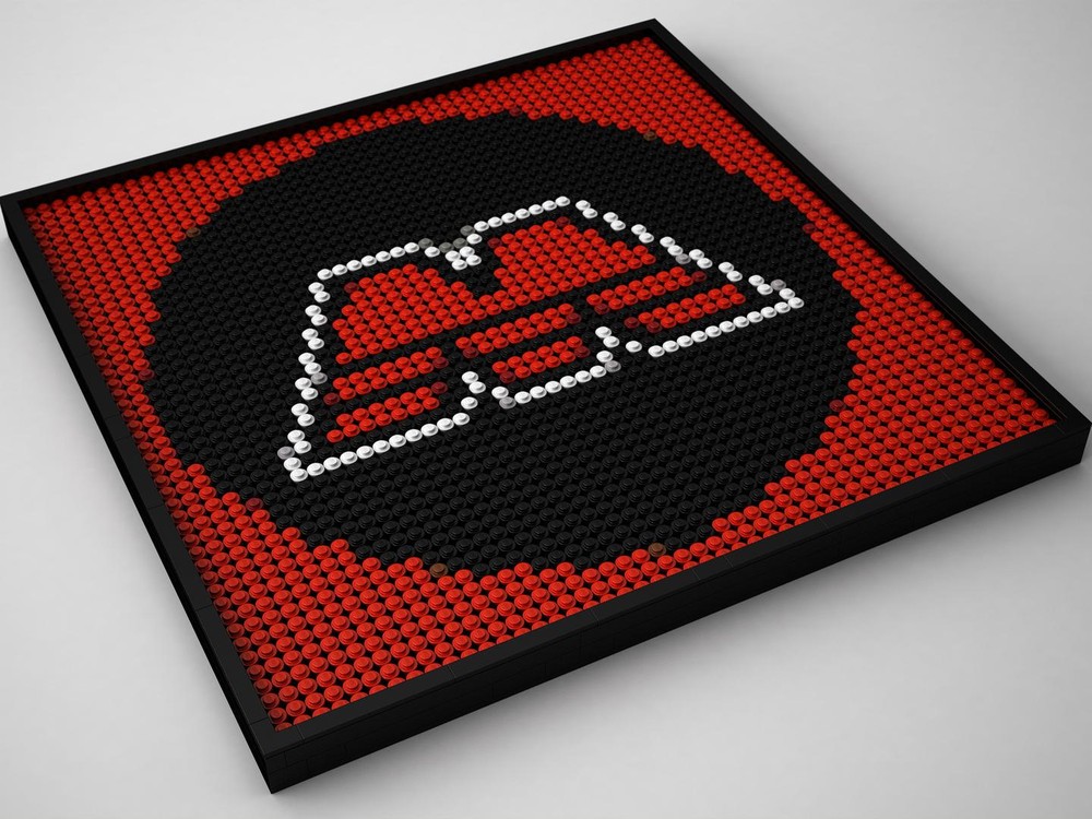 LEGO MOC M-Tron Mosaic by jbarchietto | Rebrickable - Build with LEGO