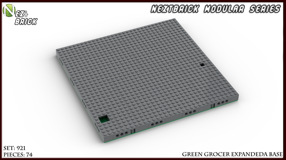 LEGO MOC NEXTBrick System Modular Green Grocer by CyberLogic ...