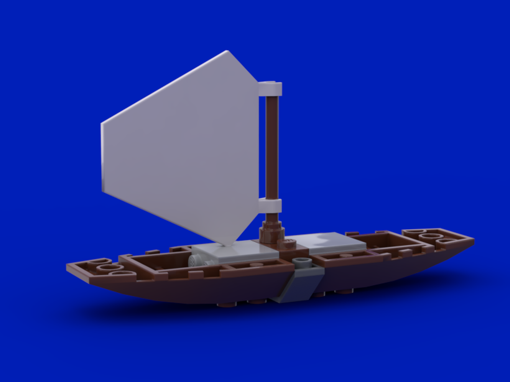 Lego Moc Nano Chinese Junk By Legoori Rebrickable Build With Lego