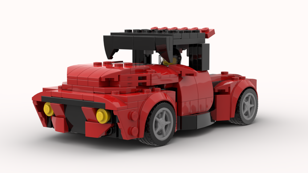 LEGO MOC 76895 F-100 56' Tuned by ale0794 | Rebrickable - Build with LEGO