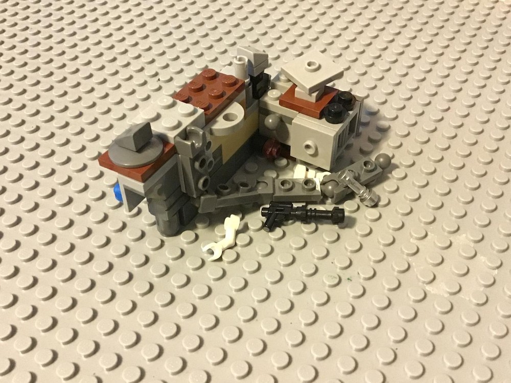 LEGO MOC Abandoned Bunker by fryanade | Rebrickable - Build with LEGO