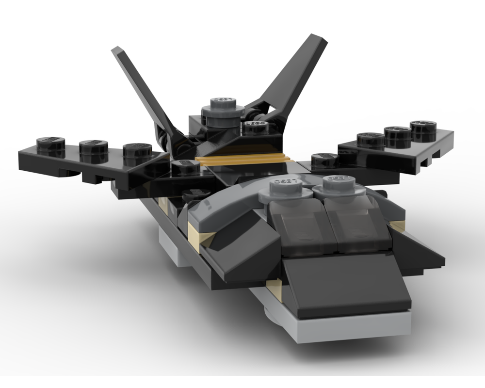 LEGO MOC 30300 F-117 Nighthawk by crazy8ron | Rebrickable - Build with LEGO
