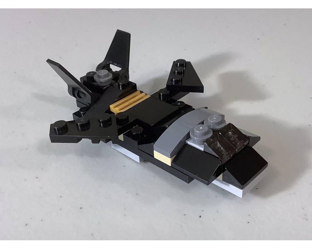 LEGO MOC 30300 F-117 Nighthawk by crazy8ron | Rebrickable - Build with LEGO