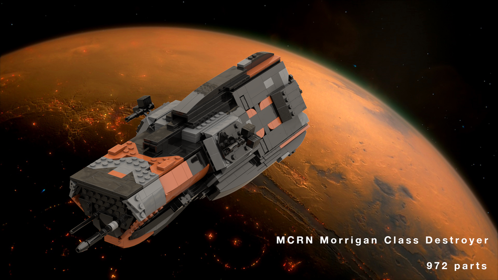 LEGO MOC MCRN Morrigan Class Destroyer by brickgloria | Rebrickable ...