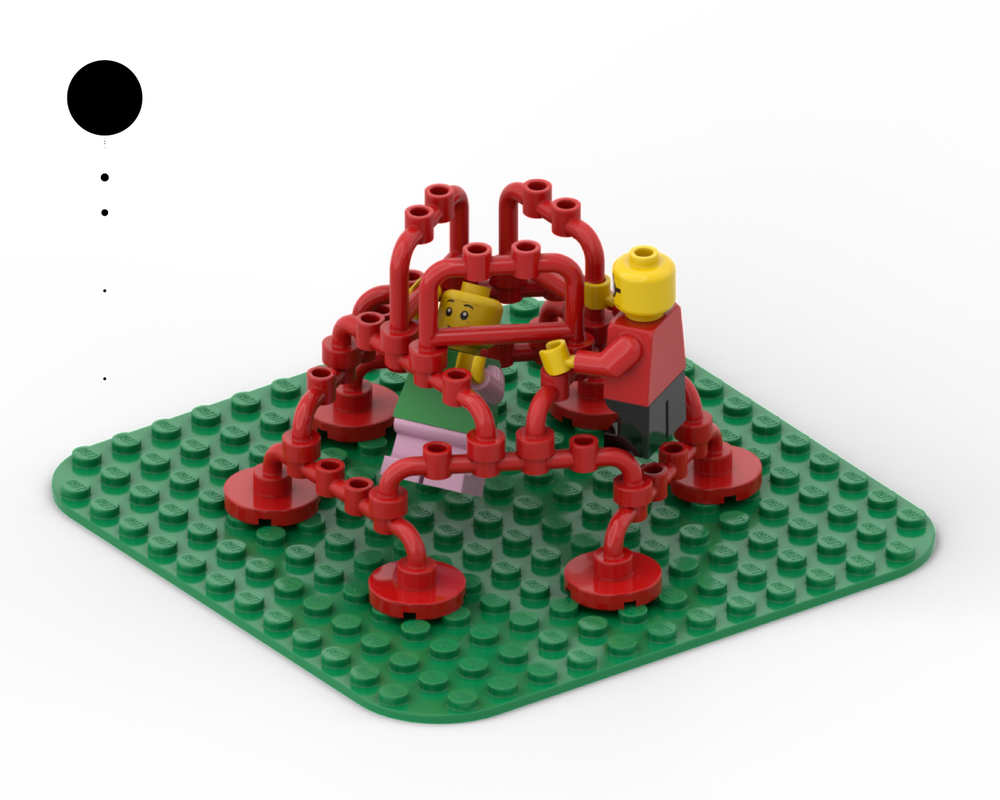 LEGO MOC Playground scaffolding by MyKidisanAlien | Rebrickable - Build ...