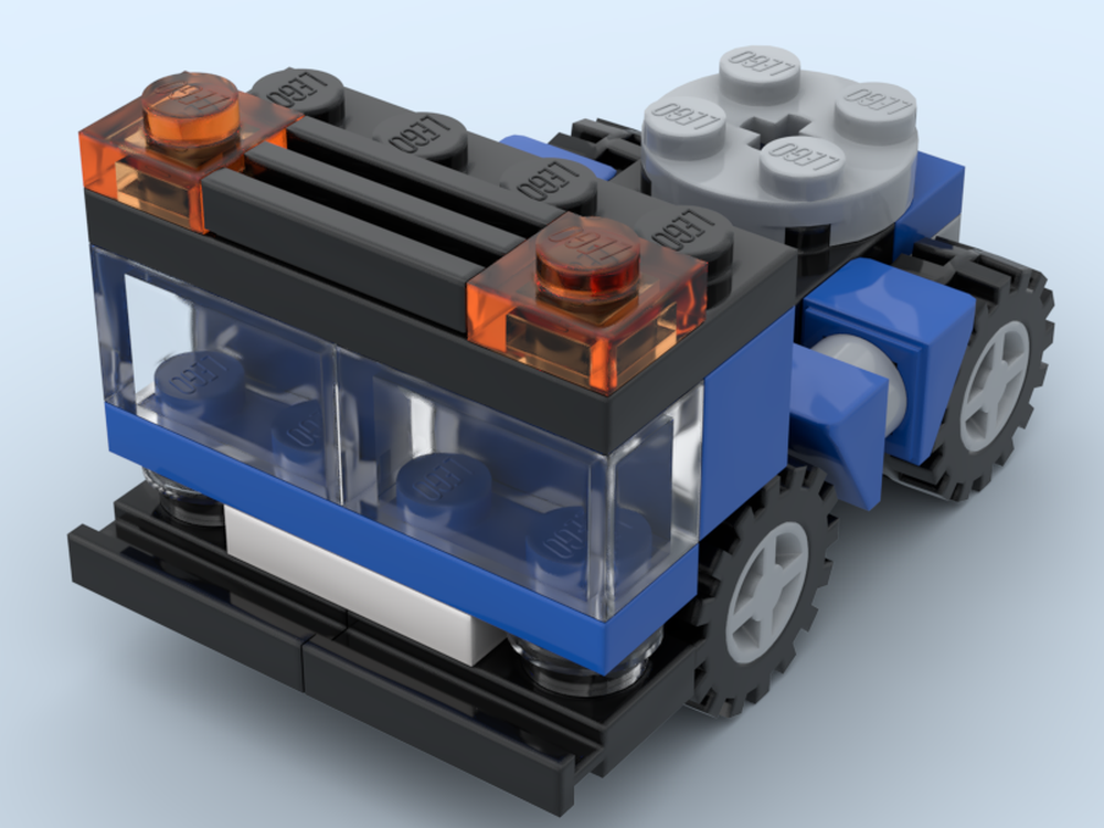 LEGO MOC 30024 Airport Tug by thekitchenscientist | Rebrickable - Build ...