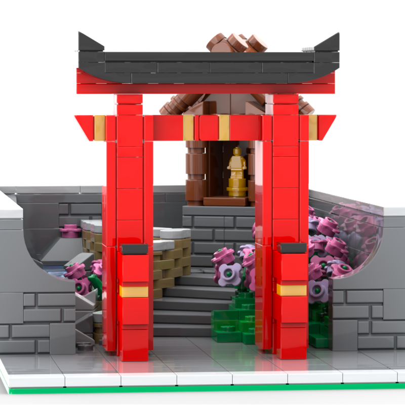LEGO MOC Japanese Shrine & Garden by Marty_MOCs | Rebrickable - Build ...