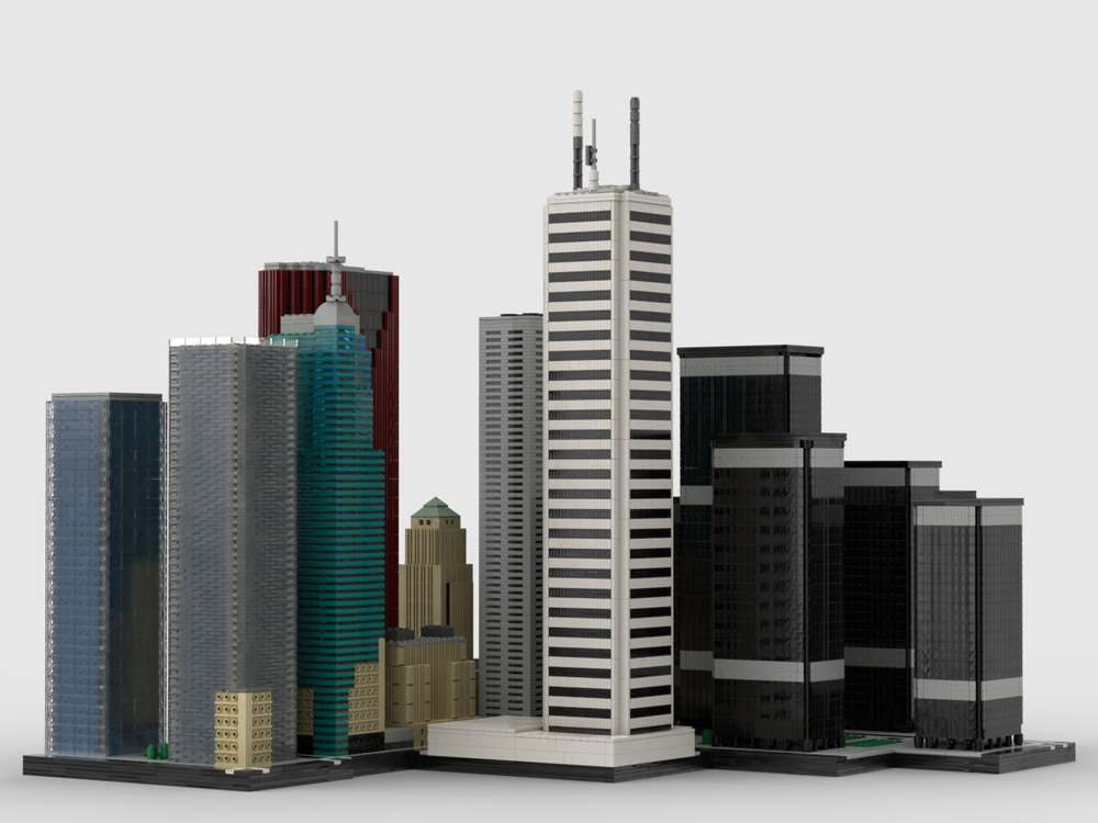 LEGO MOC Downtown Toronto UPDATE 3 by FunnyTacoBunny | Rebrickable ...