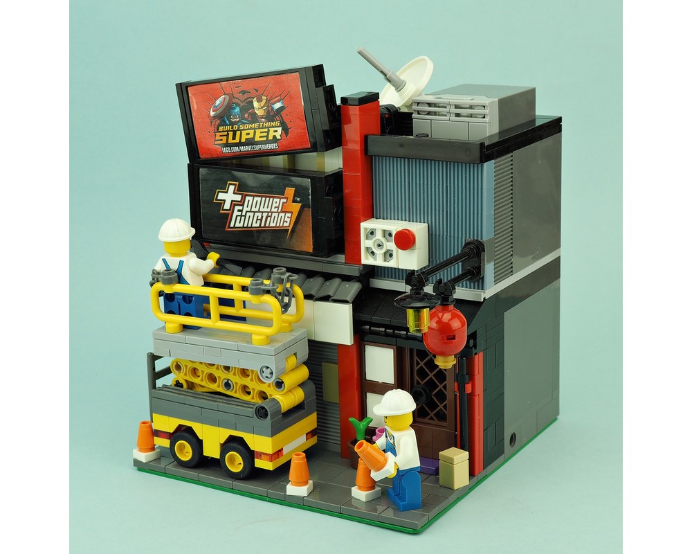 LEGO MOC Functional Scissor lift by De_Marco | Rebrickable - Build with ...
