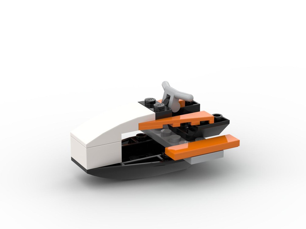 Lego Moc Alternative Jet Ski By Brickincrazy Rebrickable Build With