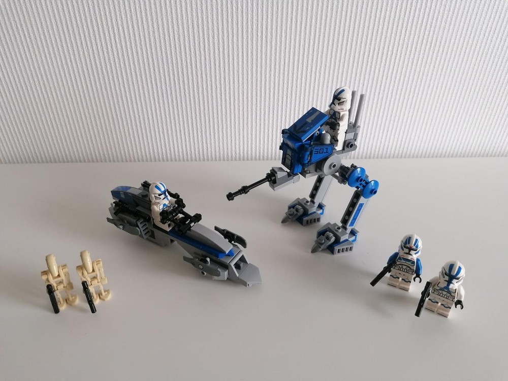 LEGO MOC 75280 Alternate - BARC speeder and AT-RT by tgbdz ...