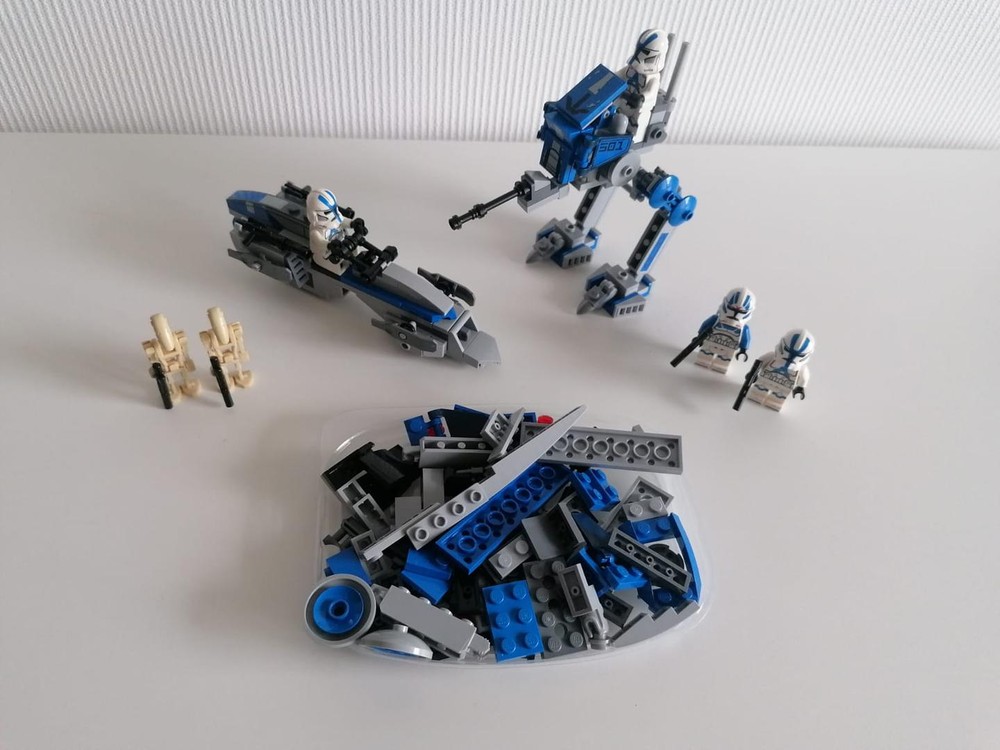 LEGO MOC-51405 75280 Alternate - BARC speeder and AT-RT by tgbdz ...