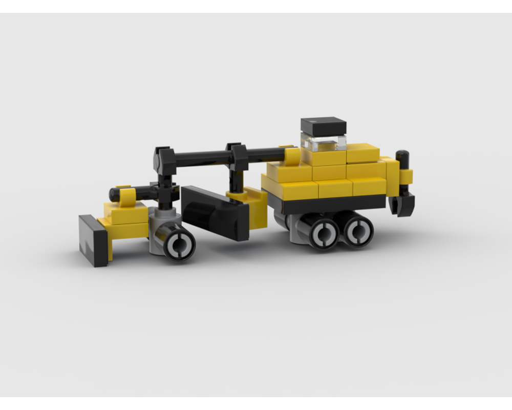 LEGO MOC Mini Grader by boerde-bricker | Rebrickable - Build with LEGO