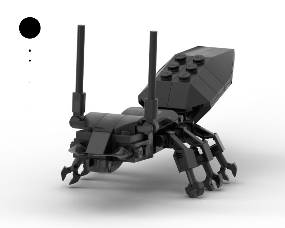 LEGO MOC Ant by MyKidisanAlien | Rebrickable - Build with LEGO