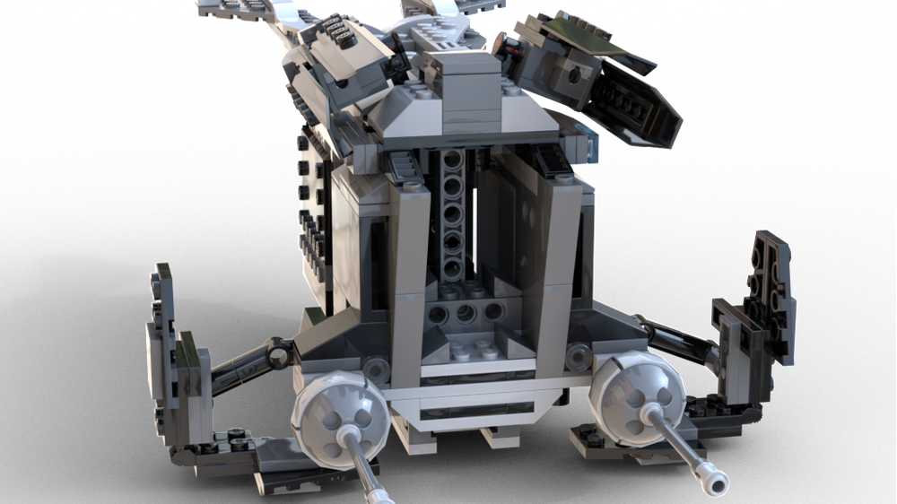 LEGO MOC Imperial Police Gunship (75046 Set MOD) by Artifice ...