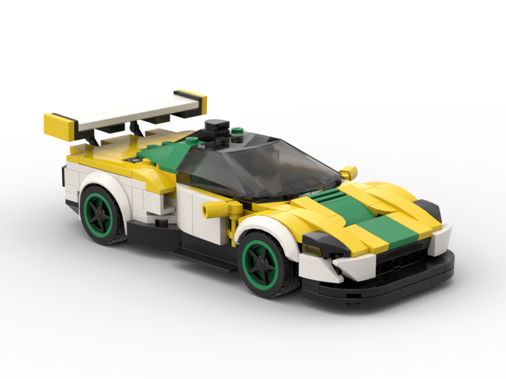 LEGO MOC Takata Dome NSX v2 by TheBoostedBrick | Rebrickable - Build ...