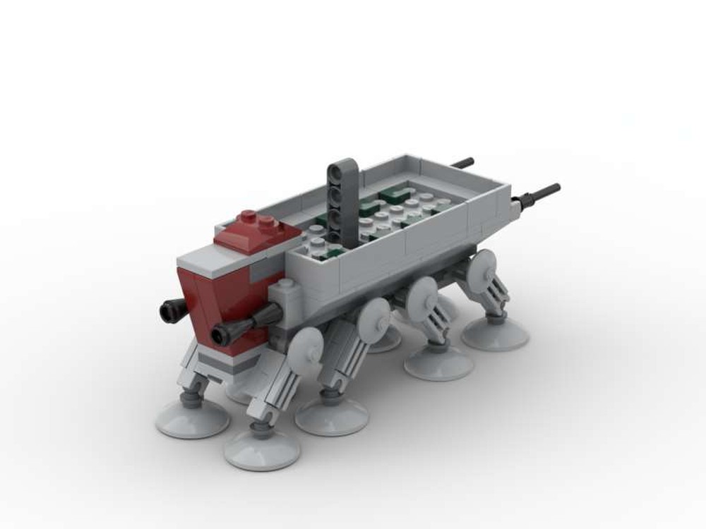 LEGO MOC Republic Dropship & AT-OT - Midi - Episode II & The Clone Wars ...