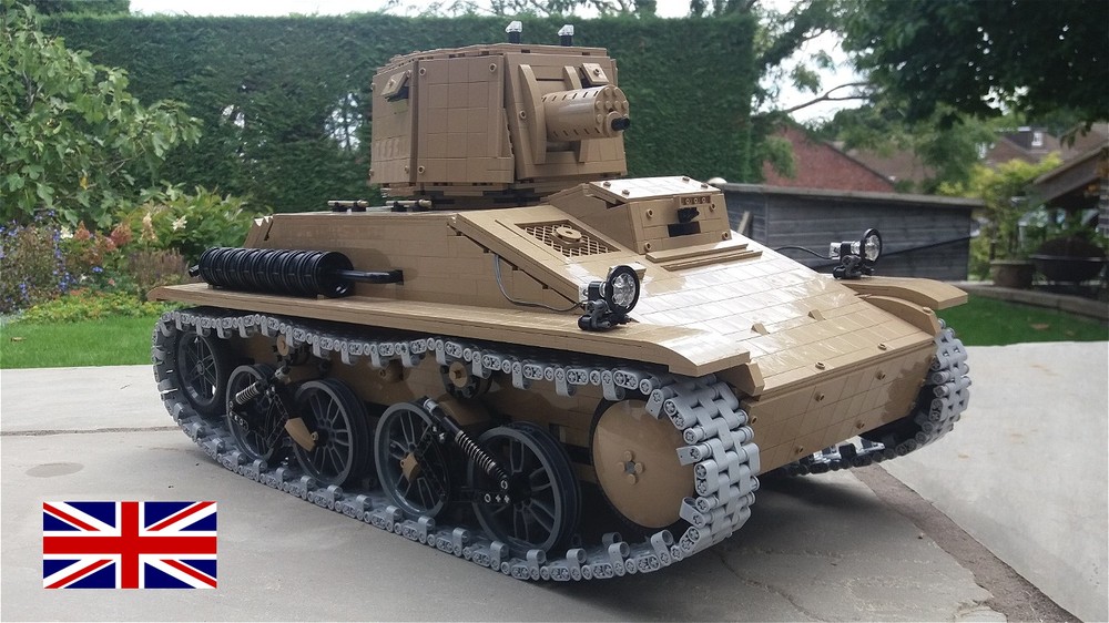 LEGO MOC Vickers M1936 Light Tank (1:8) by Tarix819 | Rebrickable ...
