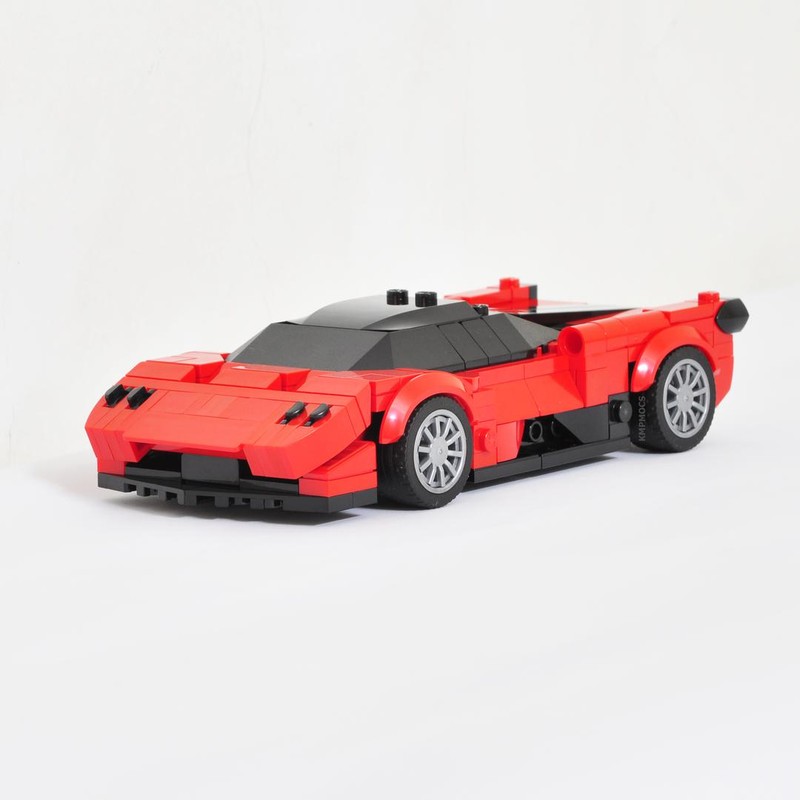 LEGO MOC Pagani Huayra by KMPMOCS | Rebrickable - Build with LEGO