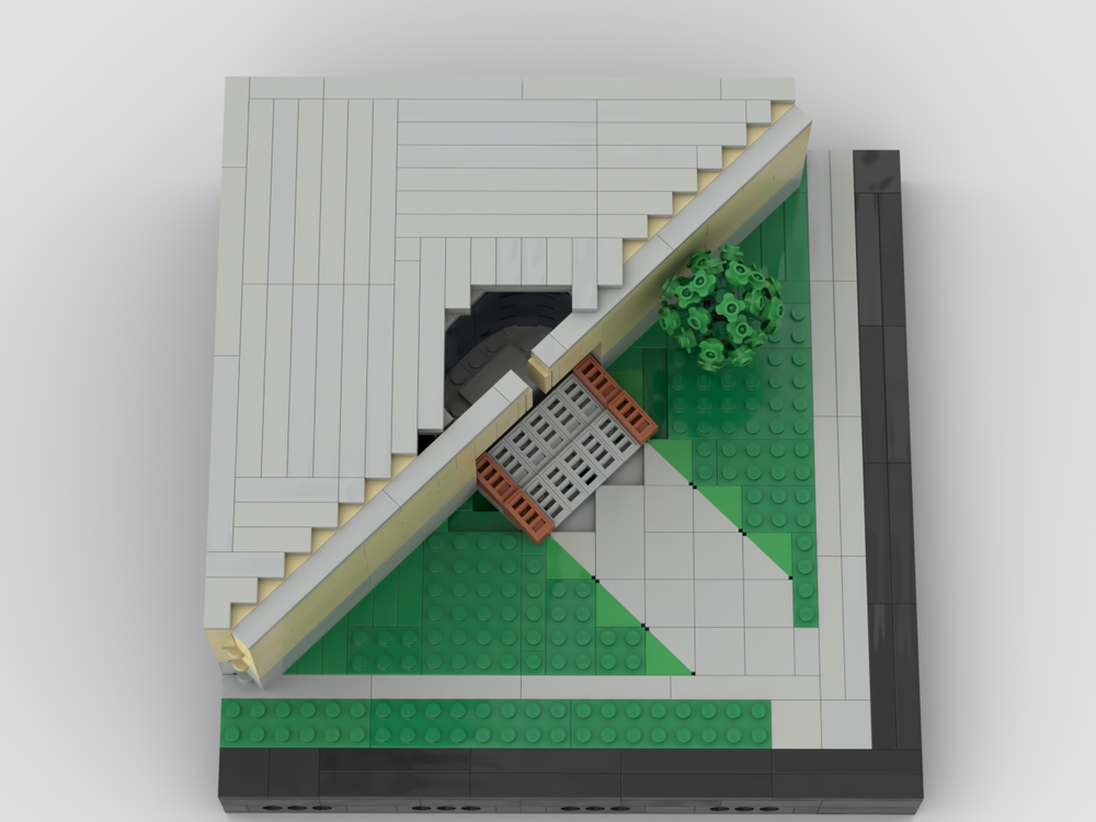 LEGO MOC The Columbus City Hall at 1/400th Scale by FunnyTacoBunny ...