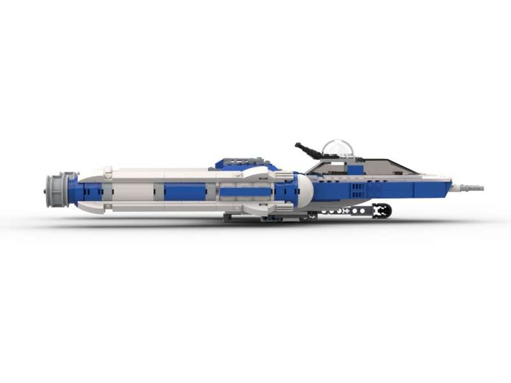 LEGO MOC 8037 Y Wing in Clone Wars S7 Blue by 6211 | Rebrickable ...