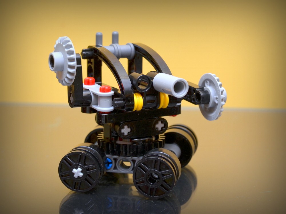 LEGO MOC Little combat mech vehicle by Pakis | Rebrickable - Build with ...