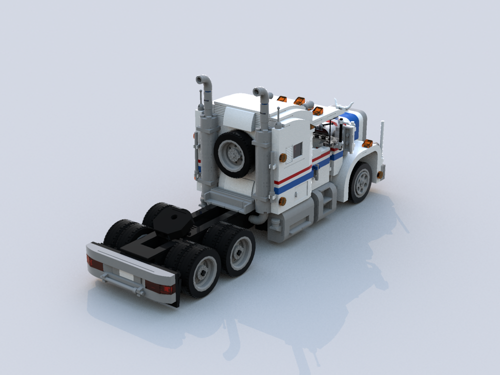 LEGO MOC Modern Redesign of Model Team Highway Rig (5580) by BramD96 ...