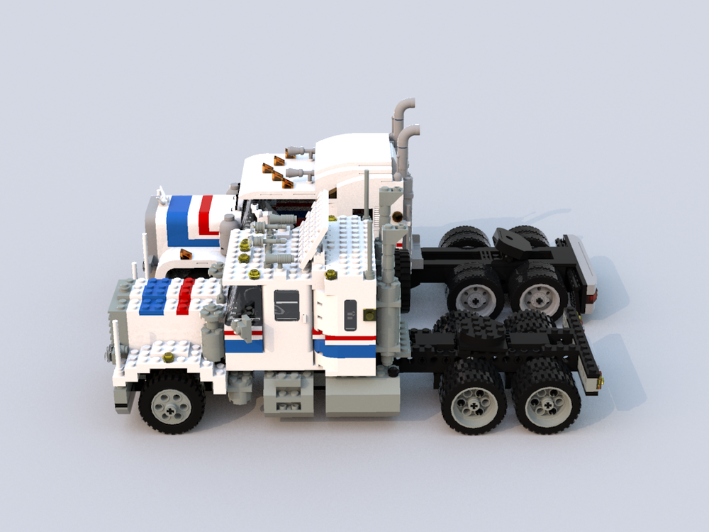 LEGO MOC Modern Redesign of Model Team Highway Rig (5580) by BramD96 ...