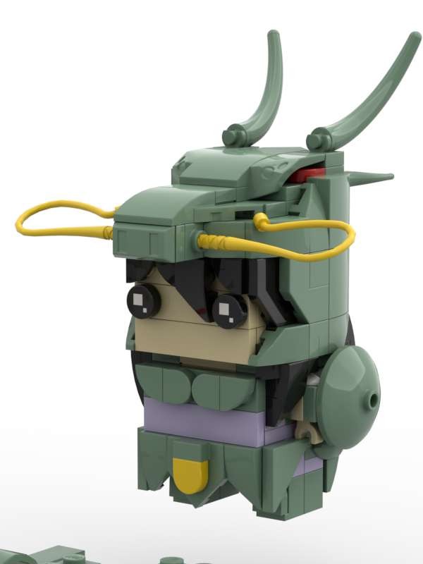 Lego Moc Shiryu Du Dragon Saint Seya By Noefixe Rebrickable Build