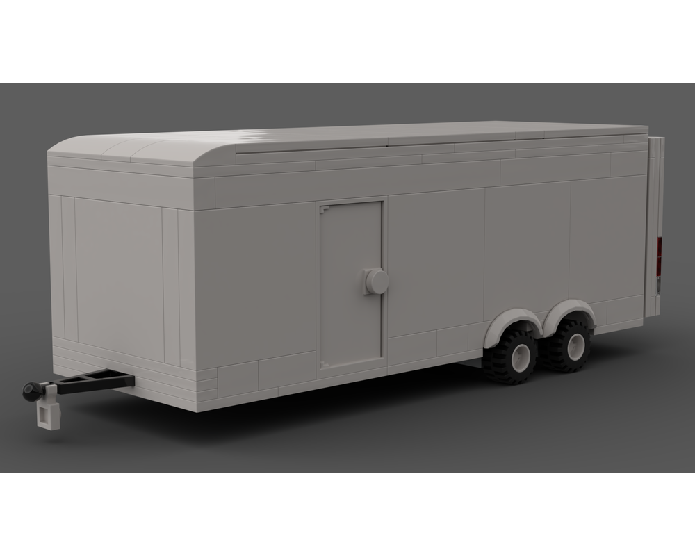 LEGO MOC Minifig-Scale Car Trailer for 8-Stud-Wide Cars by G-Force ...
