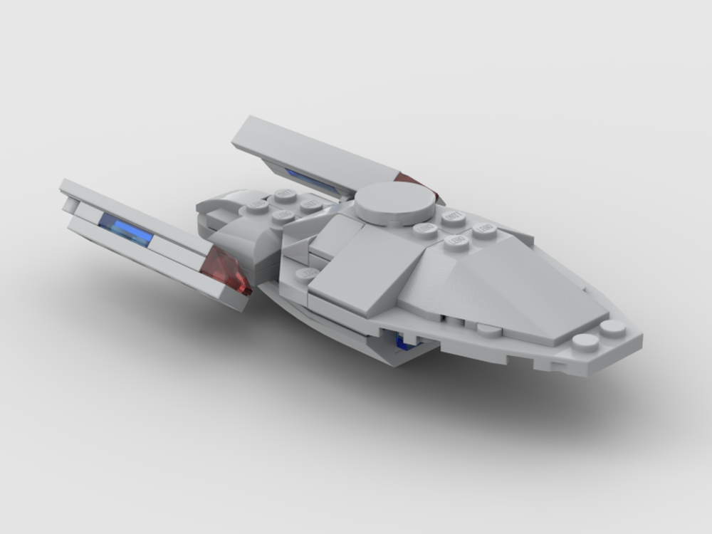 LEGO MOC Federation Intrepid class by SciFiBricks | Rebrickable - Build ...