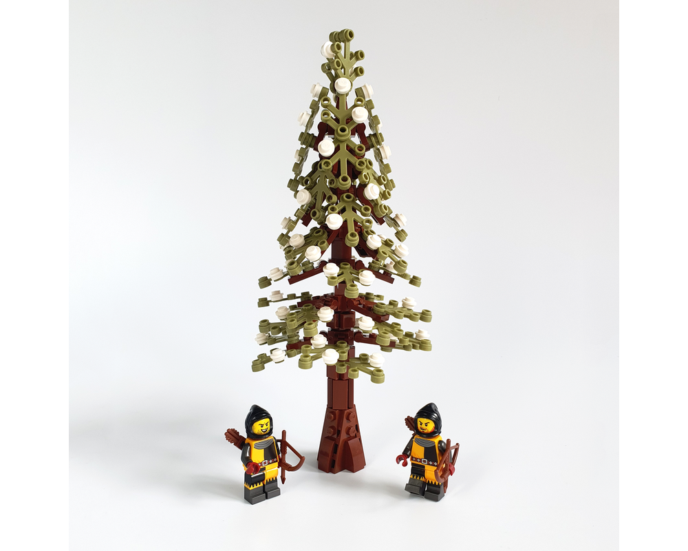 LEGO MOC Spruce Tree by EDGE OF BRICKS | Rebrickable - Build with LEGO