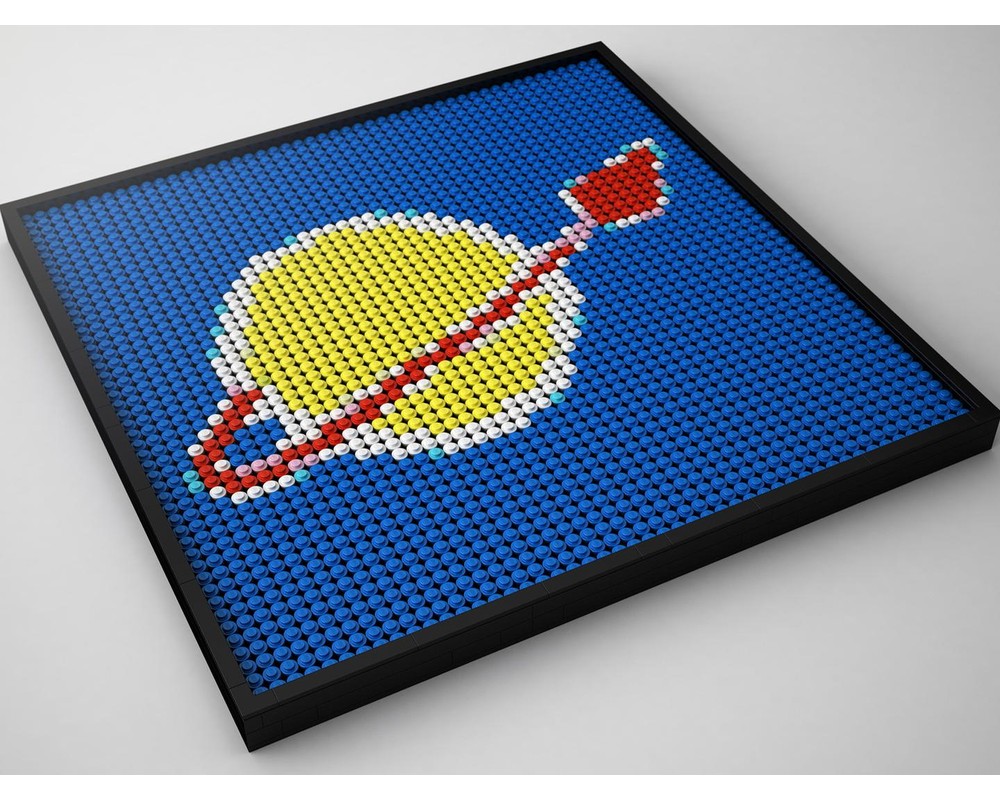 LEGO MOC Classic Space Mosaic by jbarchietto | Rebrickable - Build with ...