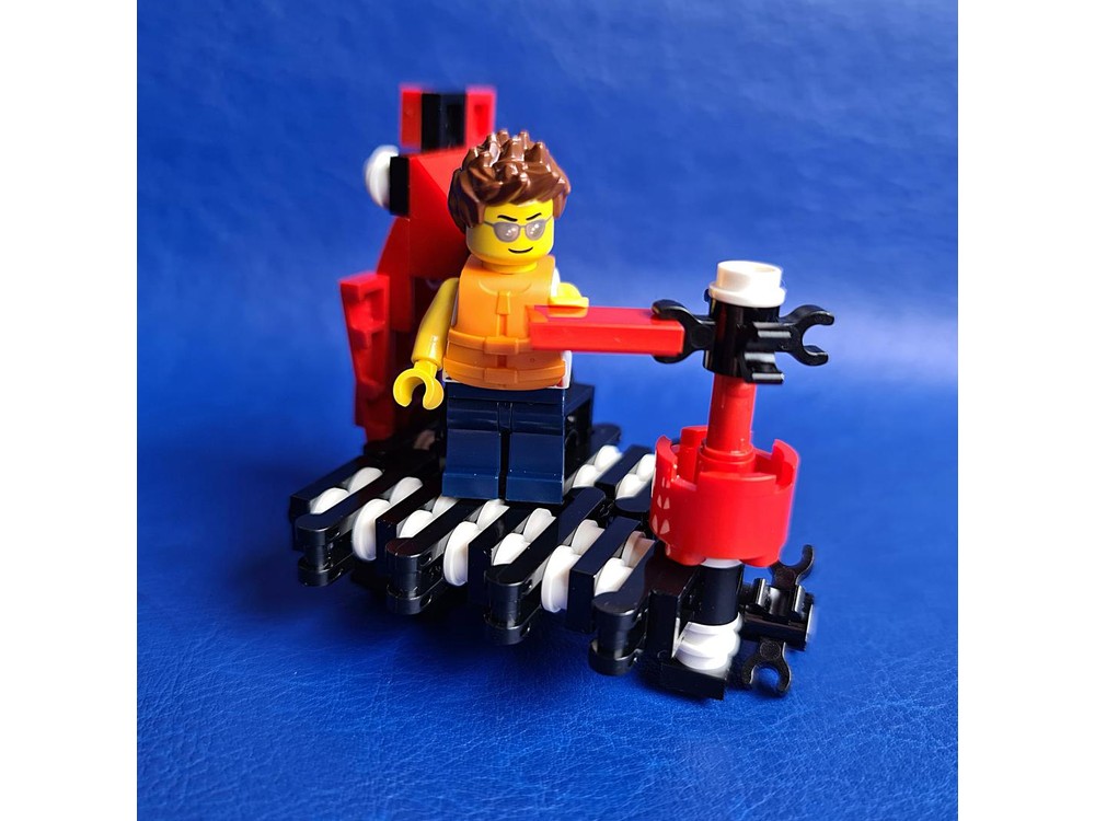 LEGO MOC Compact Raft by BrickinCrazy | Rebrickable - Build with LEGO