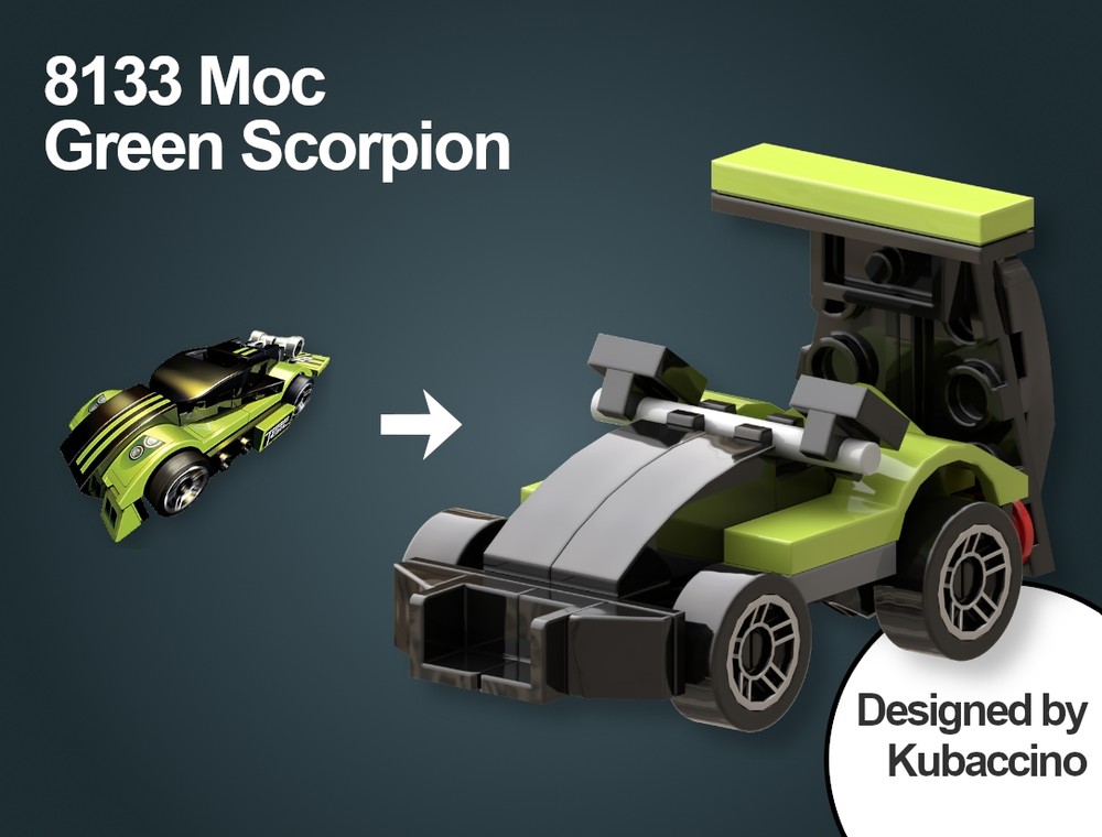 LEGO MOC MOC - 8133 Alternate Racers: Green Scorpion by Kubaccino ...