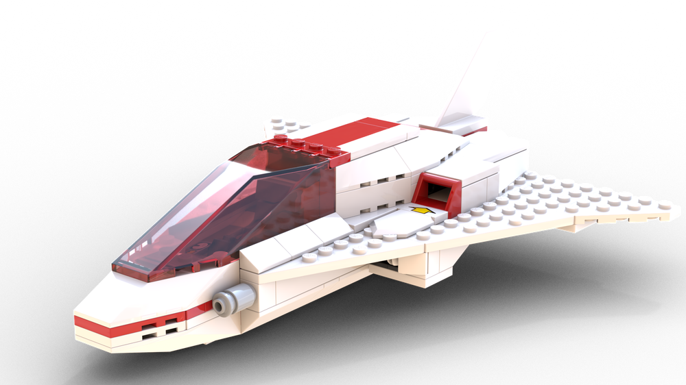 Lego Moc Banshee Interceptor By Gizmodian Rebrickable Build With Lego