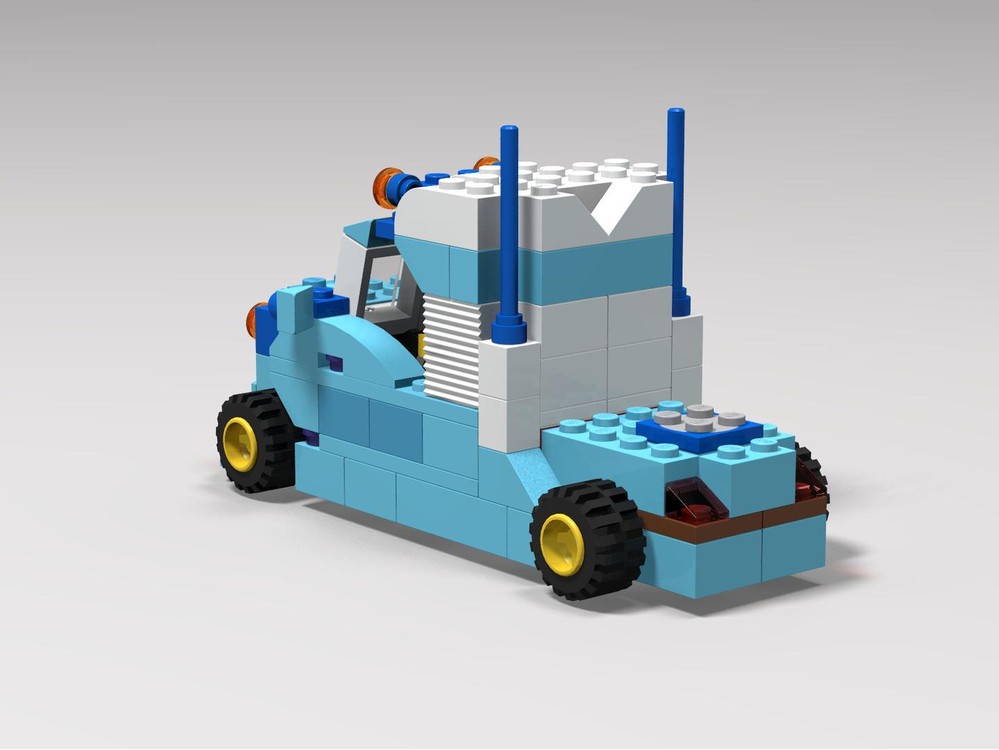 LEGO MOC 10698 Cargo Truck by Moe Brickman | Rebrickable - Build with LEGO