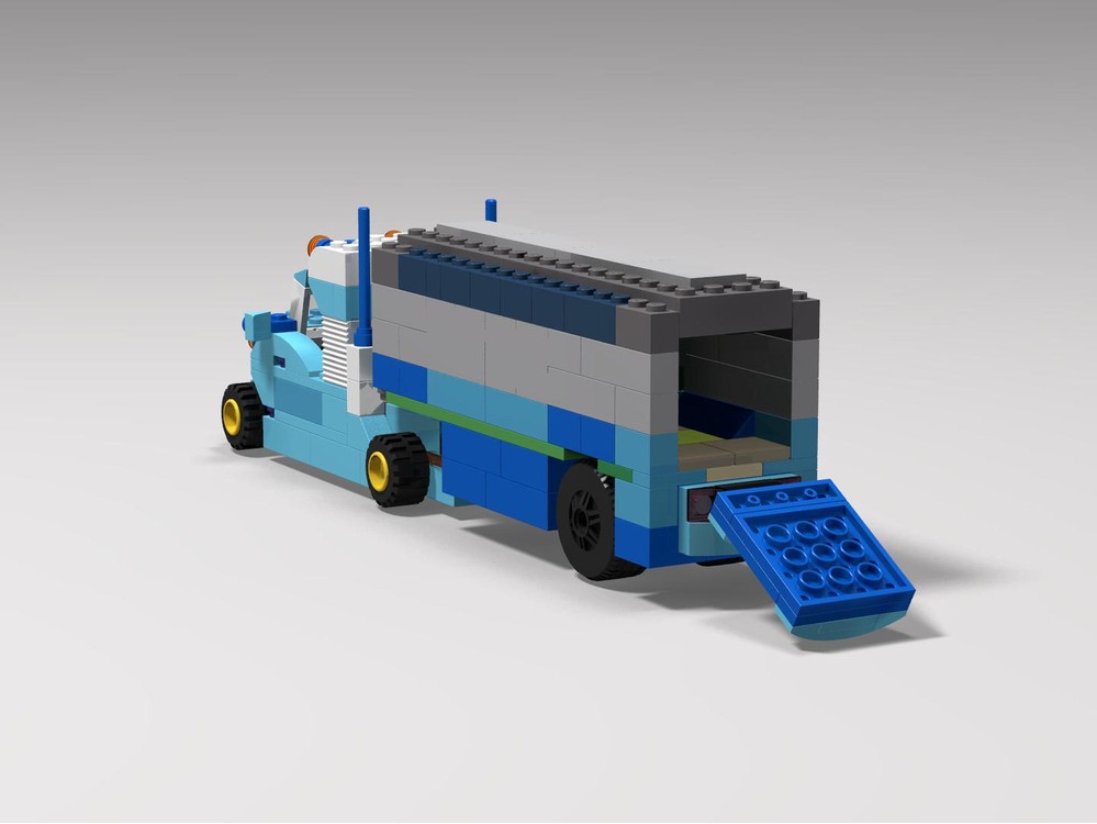LEGO MOC 10698 Cargo Truck by Moe Brickman | Rebrickable - Build with LEGO