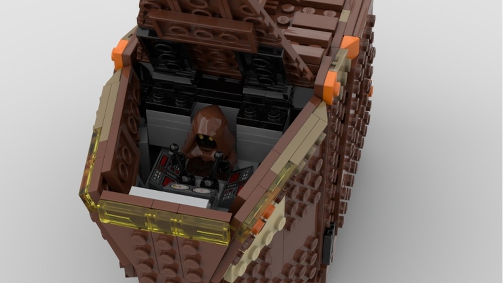 LEGO MOC Jawa Sandcrawler - Midi Scale by Albo.Lego | Rebrickable ...