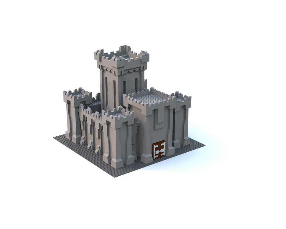 LEGO MOC Tight dwarf castle by ahahala | Rebrickable - Build with LEGO
