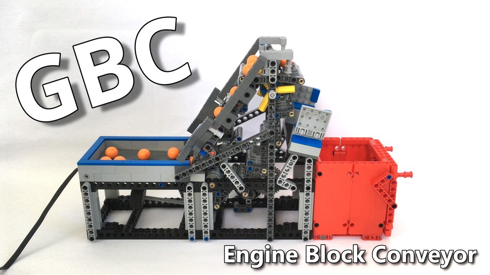 LEGO MOC Lego GBC Engine Block Conveyor Module by Sawyer K ...