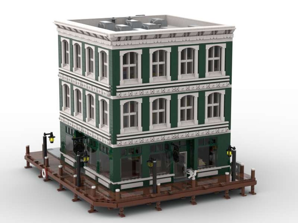 LEGO MOC Breakwater Pass Bookstore CM5 by jepaz | Rebrickable - Build ...