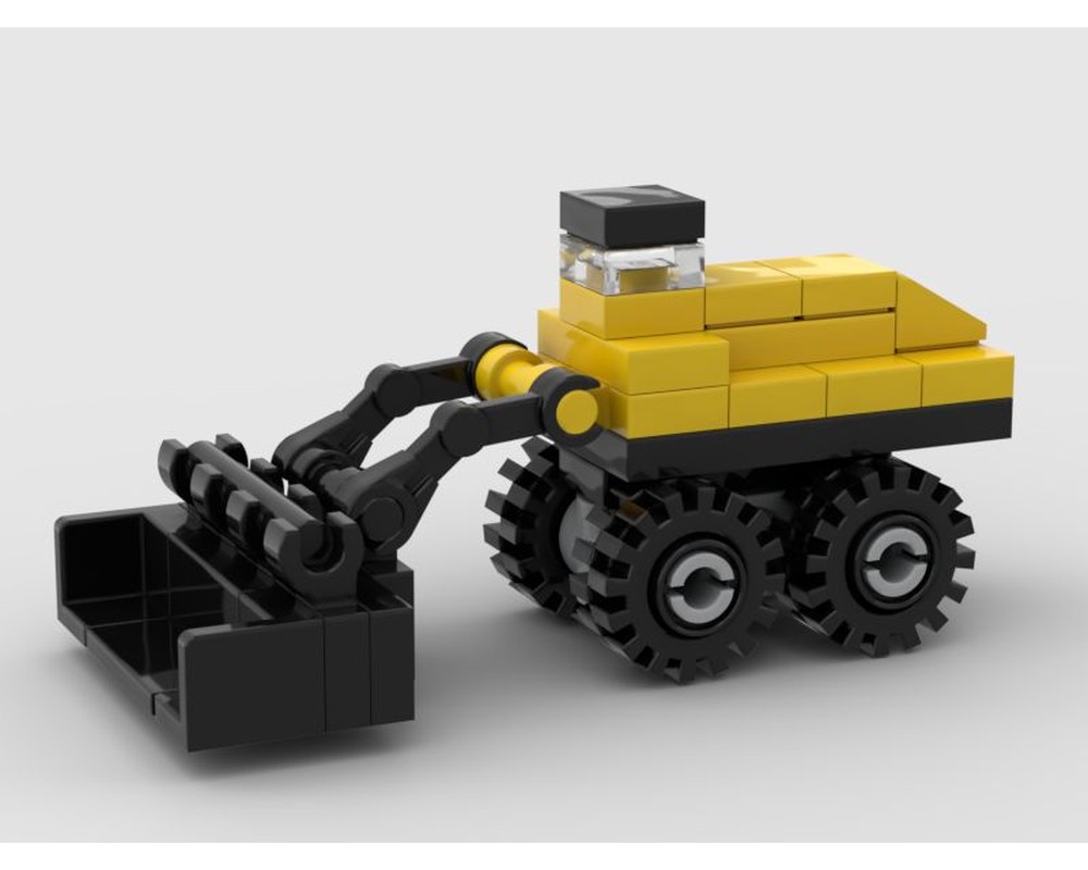 LEGO MOC Mini Wheel Loader by boerde-bricker | Rebrickable - Build with ...