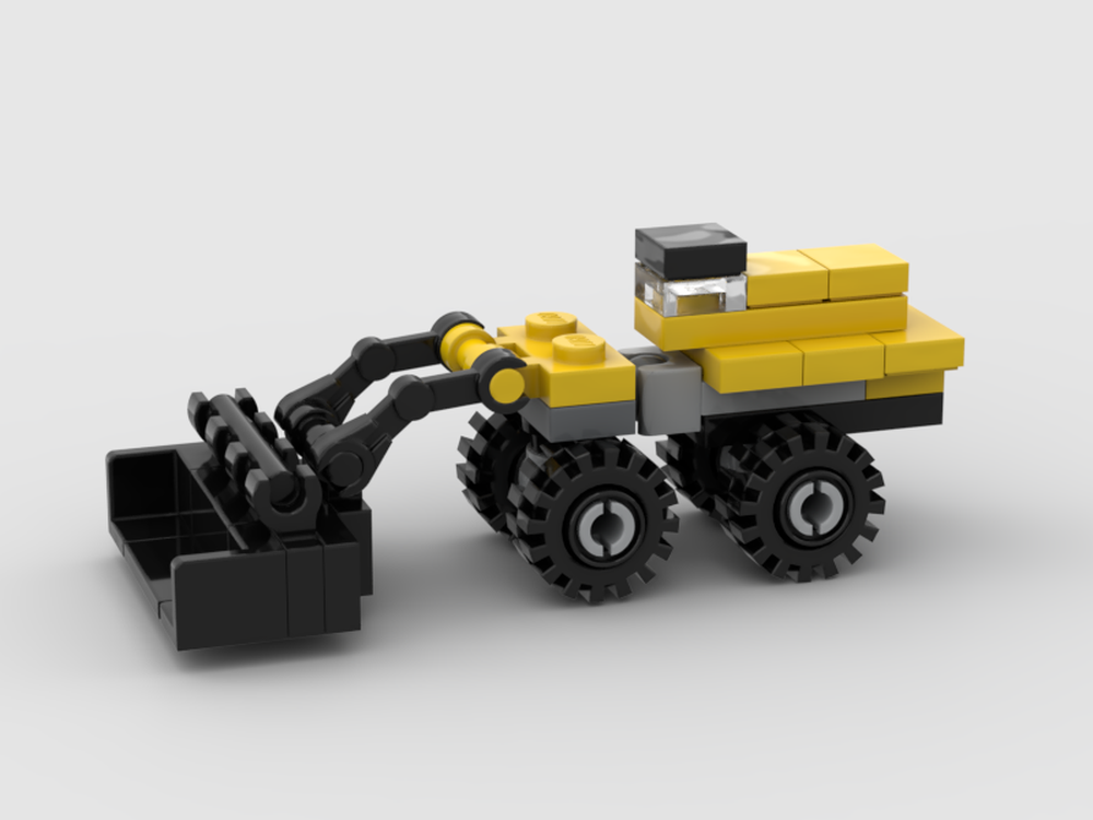 LEGO MOC Mini Wheel Loader - V2 - 42030 by boerde-bricker | Rebrickable ...